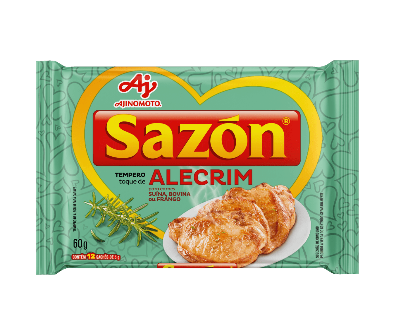 Sazón Tempero Alecrim Ajinomoto 60g - Loja Online e Mercado de Produtos ...