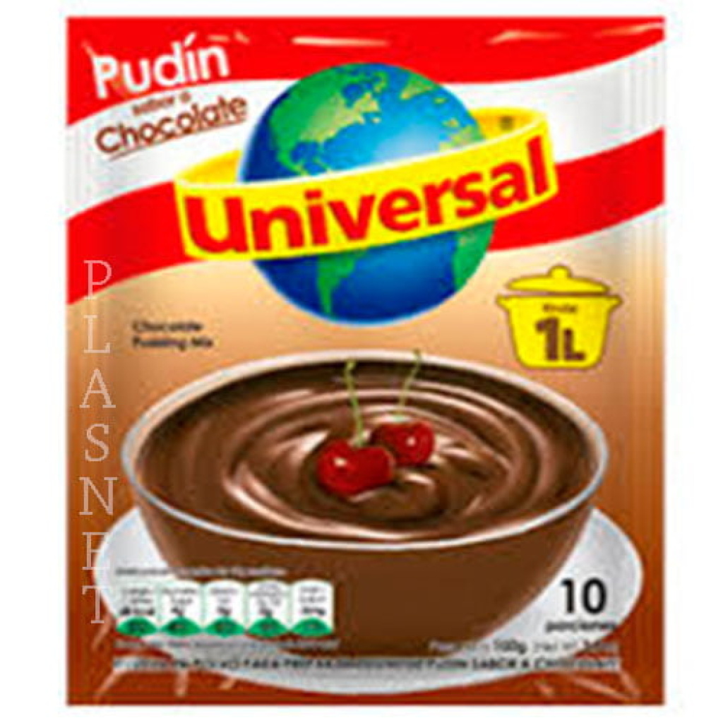 Pudin Sabor a Chocolate Universal 100g - Loja Online e Mercado de ...